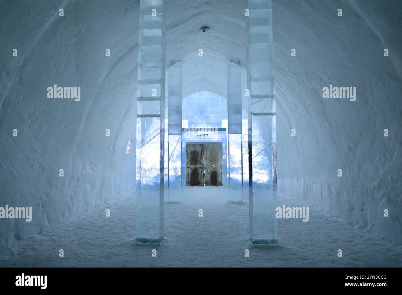 Jukkasjärvi Ice Hotel in Sweden is pictured. Jukkasjärvi Hotel was the ...
