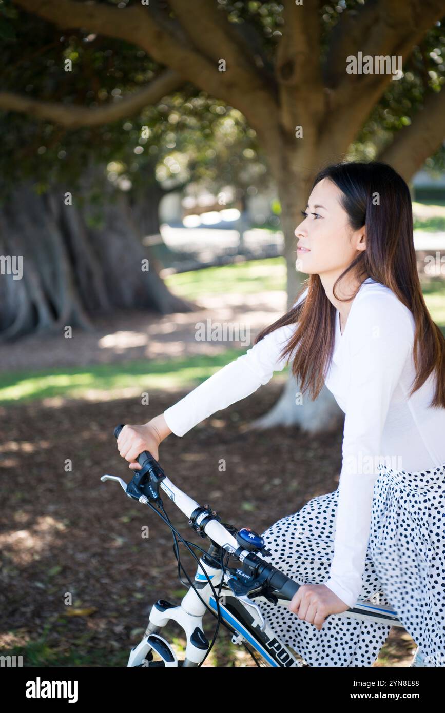Woman astride hi-res stock photography and images - Alamy