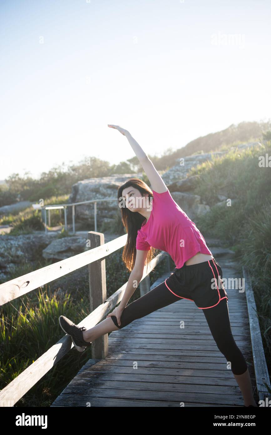 Relaxed stretch hi-res stock photography and images - Alamy