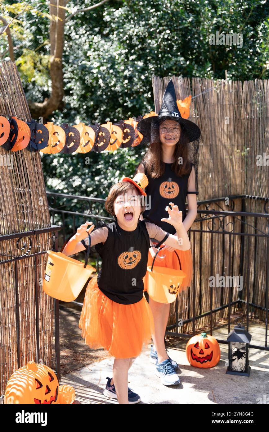 Trick treat cute child in hi-res stock photography and images - Alamy