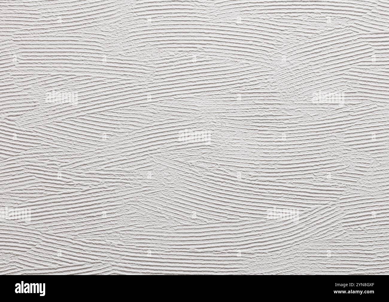 Plaster-style white wallpaper Stock Photo - Alamy