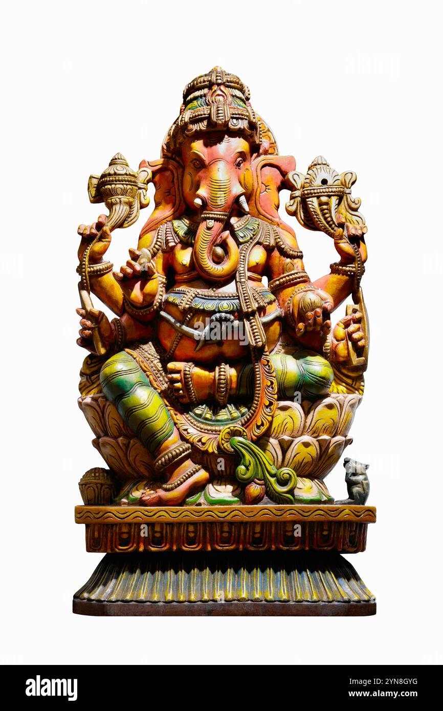 Hindu image of Lord Ganesha Stock Photo - Alamy