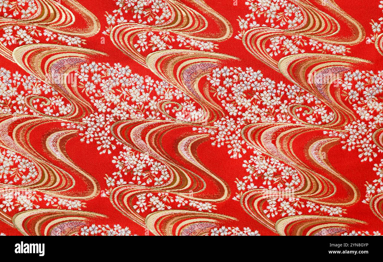 Nishijin textile fabric Stock Photo - Alamy