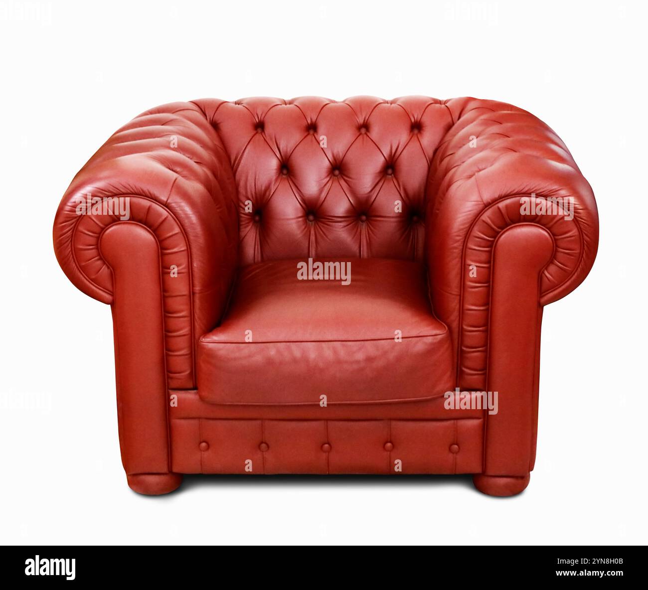 White leather high back chairs hi-res stock photography and images - Alamy