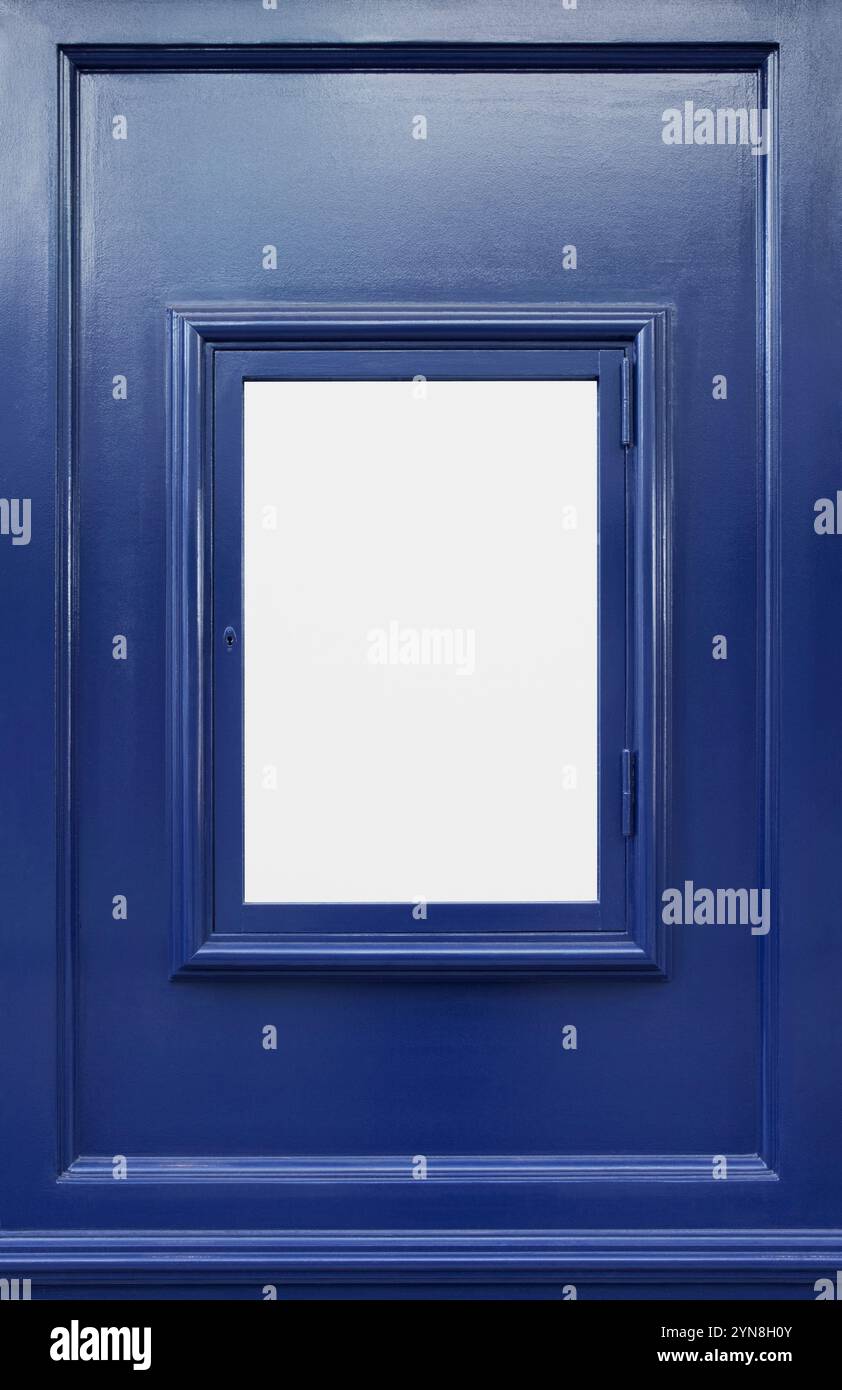 Background with blue frames Stock Photo - Alamy
