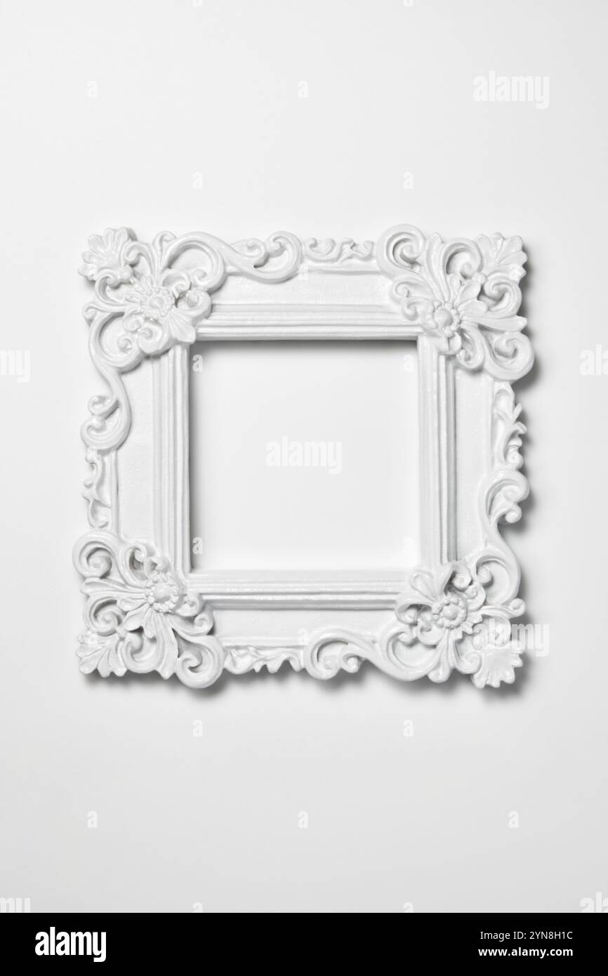 White picture frame Stock Photo - Alamy