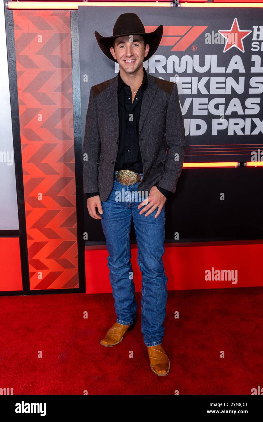 Caleb Martin attends the FORMULA 1 HEINEKEN SILVER LAS VEGAS GRAND PRIX ...