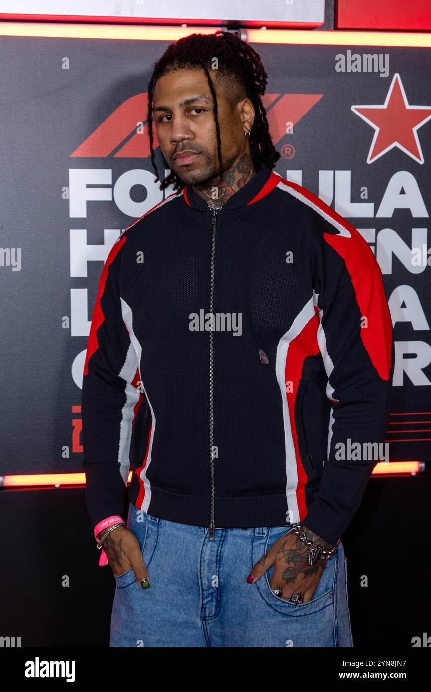 Dom Gabriel attends the FORMULA 1 HEINEKEN SILVER LAS VEGAS GRAND PRIX ...