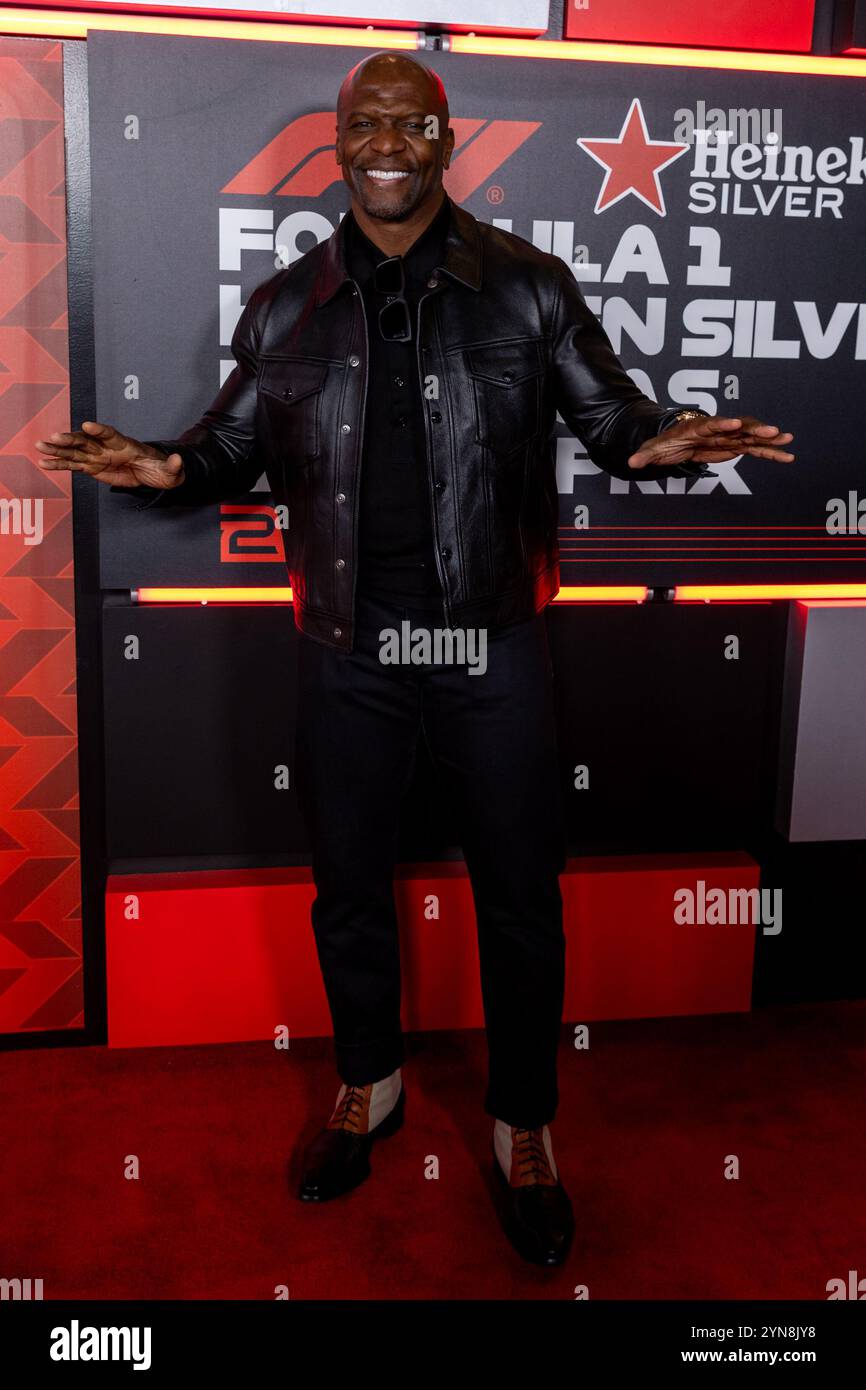 Terry Crews attends the FORMULA 1 HEINEKEN SILVER LAS VEGAS GRAND PRIX ...