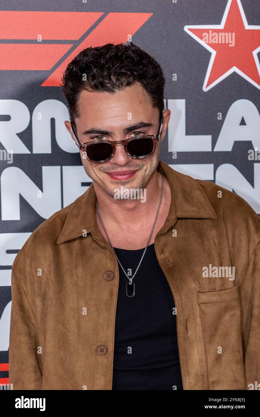 Darren Barnet attends the FORMULA 1 HEINEKEN SILVER LAS VEGAS GRAND ...