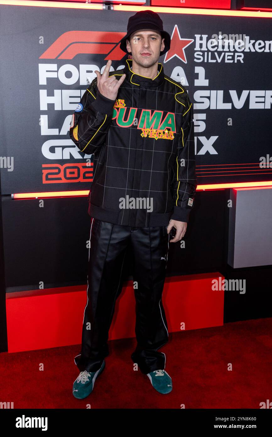 Chris Brickley attends the FORMULA 1 HEINEKEN SILVER LAS VEGAS GRAND ...