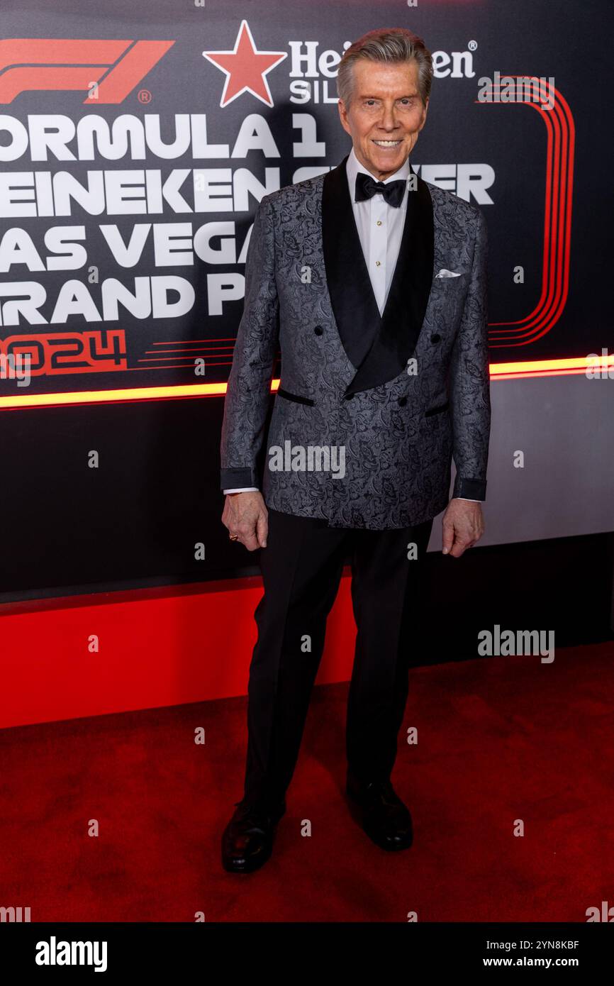 Michael Buffer attends the FORMULA 1 HEINEKEN SILVER LAS VEGAS GRAND ...
