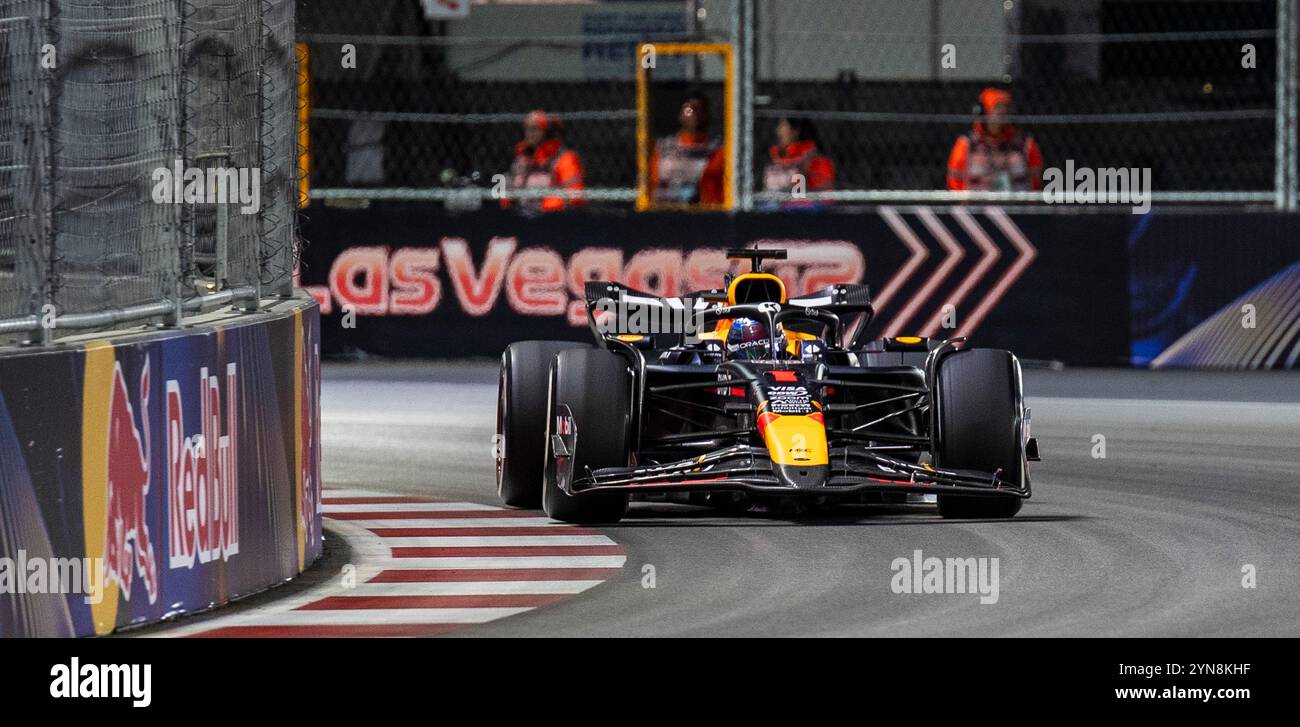 November 23 2024 Las Vegas NV, USA Red Bull Racing driver Max ...