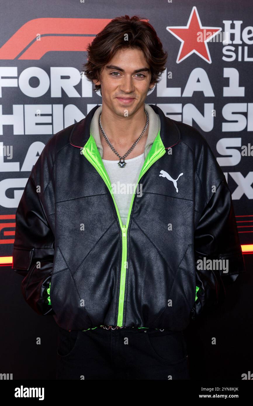 Zack Lugo attends the FORMULA 1 HEINEKEN SILVER LAS VEGAS GRAND PRIX ...