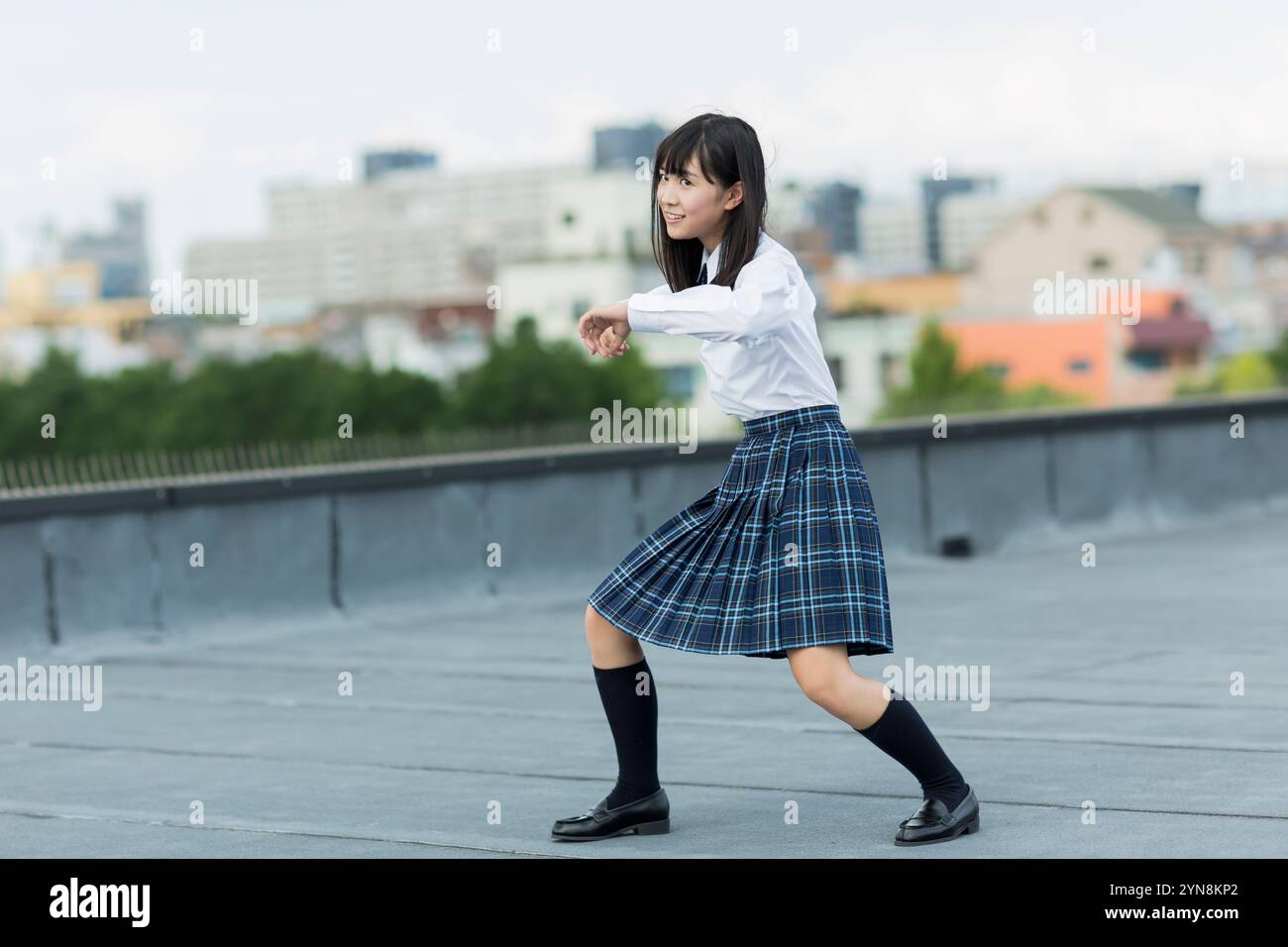 Female students practising dance Stock Photo - Alamy