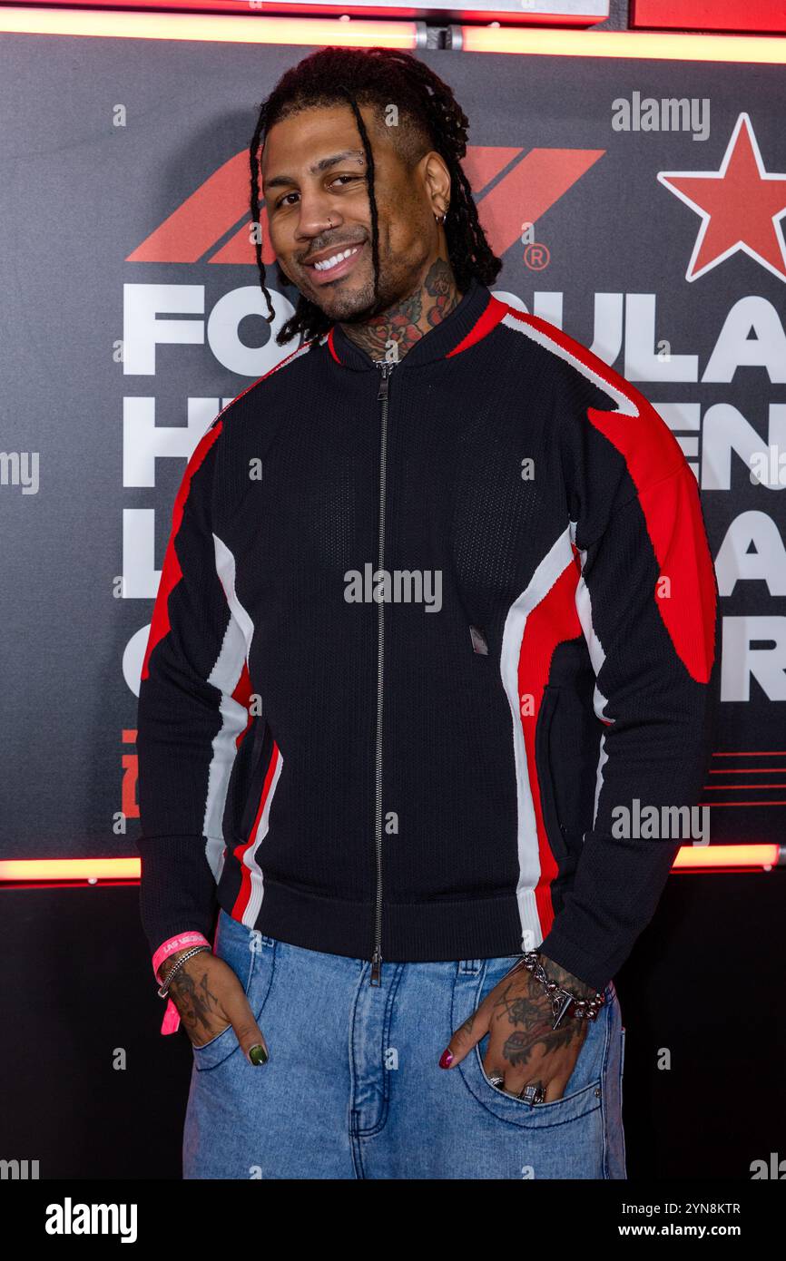 Dom Gabriel attends the FORMULA 1 HEINEKEN SILVER LAS VEGAS GRAND PRIX ...