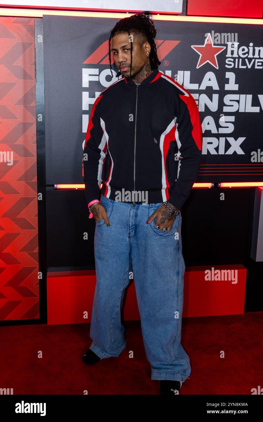 Dom Gabriel attends the FORMULA 1 HEINEKEN SILVER LAS VEGAS GRAND PRIX ...