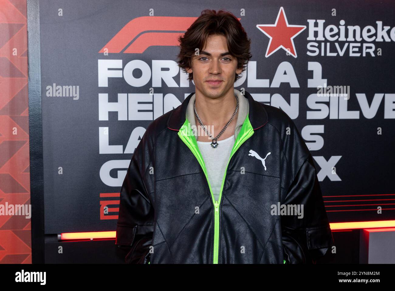 Zack Lugo attends the FORMULA 1 HEINEKEN SILVER LAS VEGAS GRAND PRIX ...