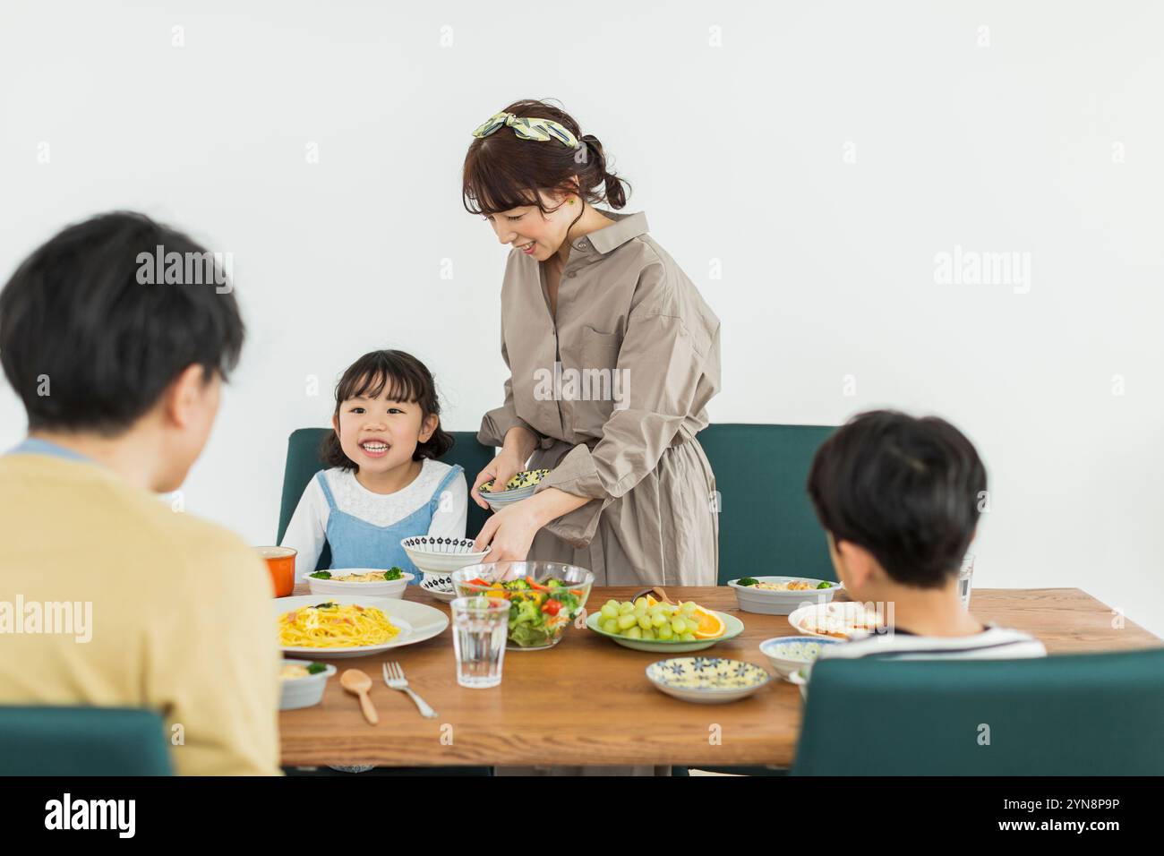 Father son preparing school hi-res stock photography and images - Alamy