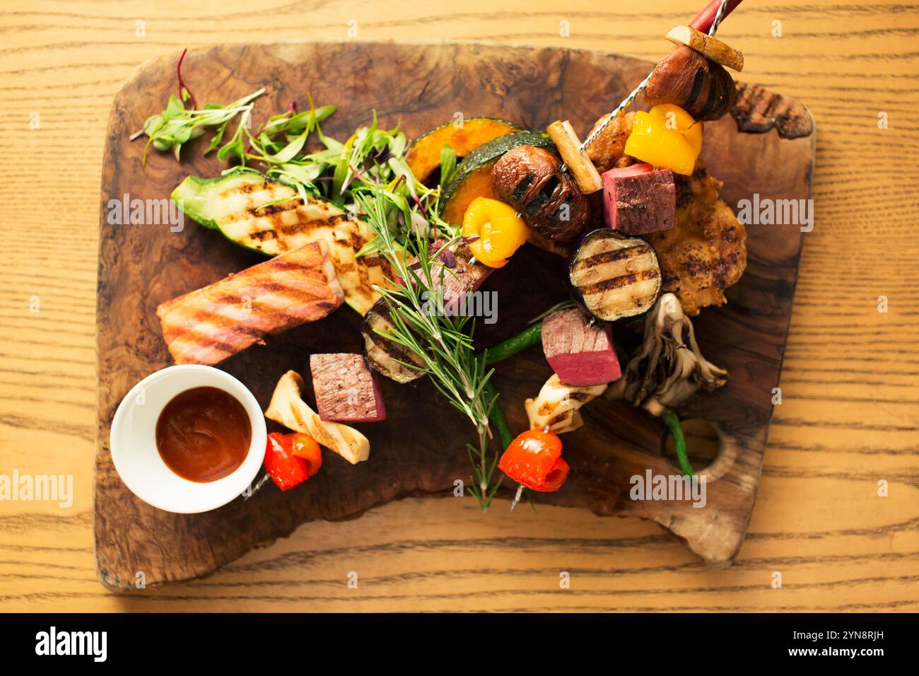 Barbecue on table hi-res stock photography and images - Alamy