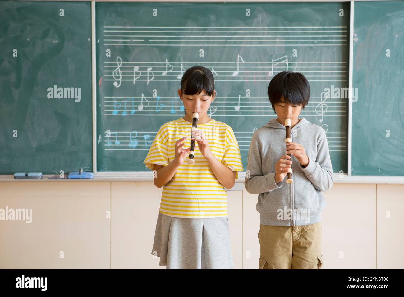 Recorder musical primary school hi-res stock photography and images - Alamy