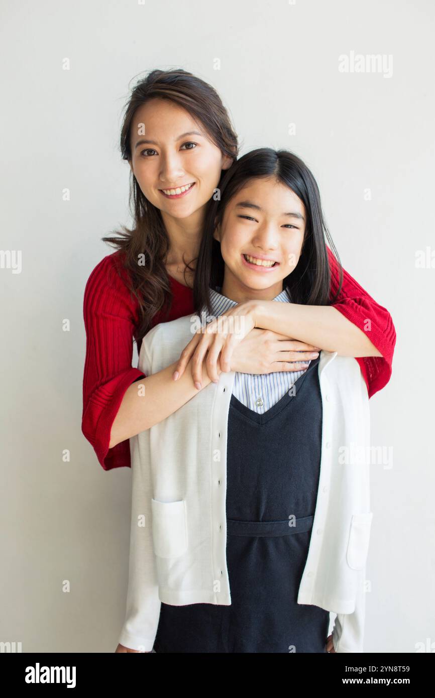 Portraits of good friends (parents and children Stock Photo - Alamy