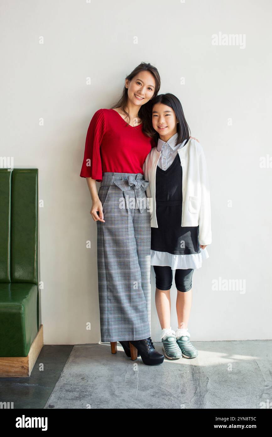 Portraits of good friends (parents and children Stock Photo - Alamy