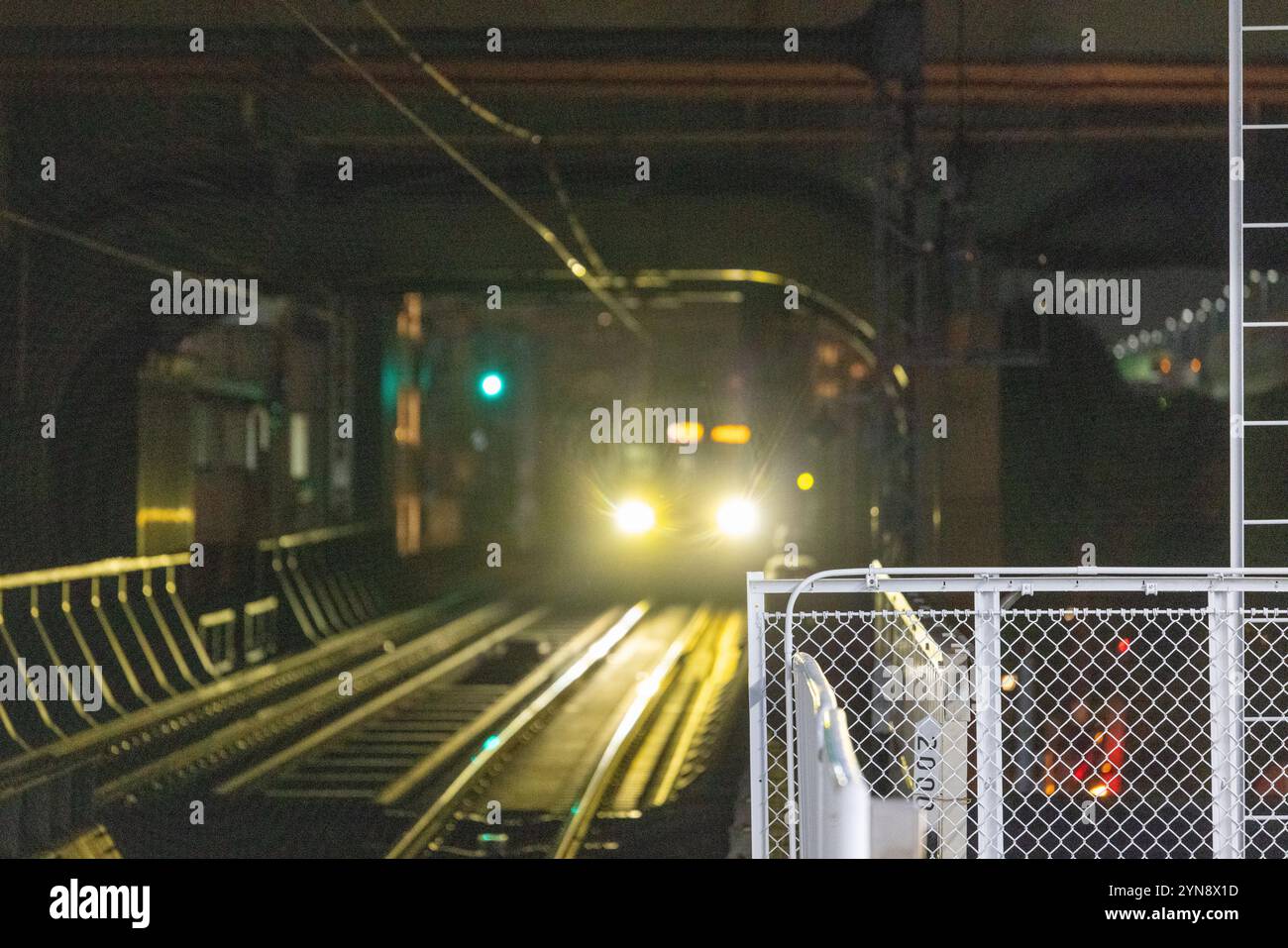 The arrival of metro hi-res stock photography and images - Alamy