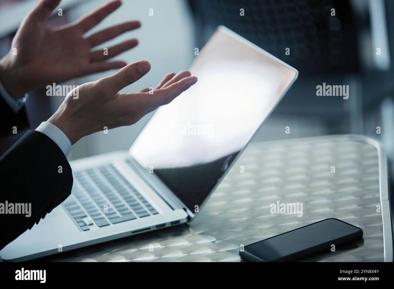 Folded mobile phone hi-res stock photography and images - Alamy