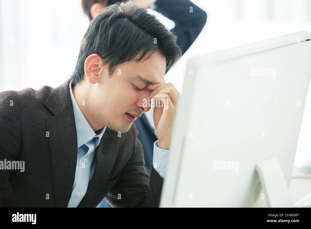 Eye strain computer hi-res stock photography and images - Alamy