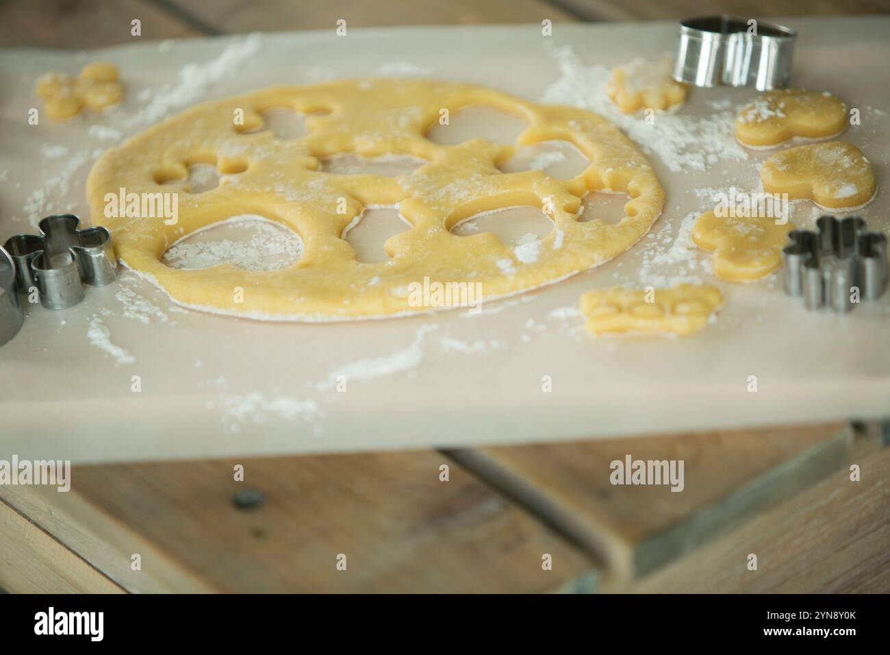 Pastry dough making room hi-res stock photography and images - Alamy