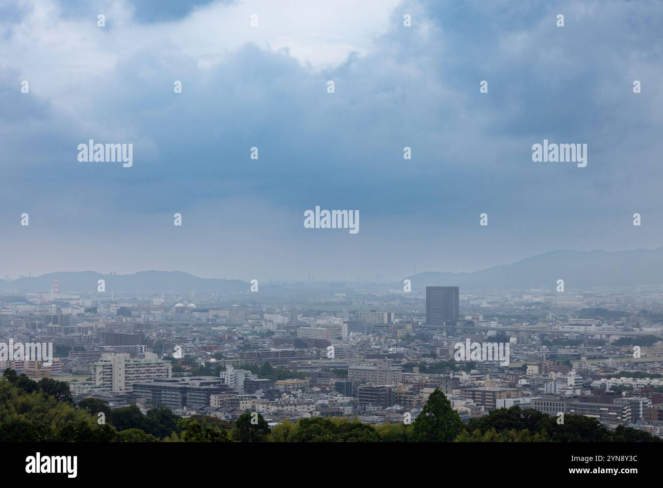 Japanese city overview hi-res stock photography and images - Alamy