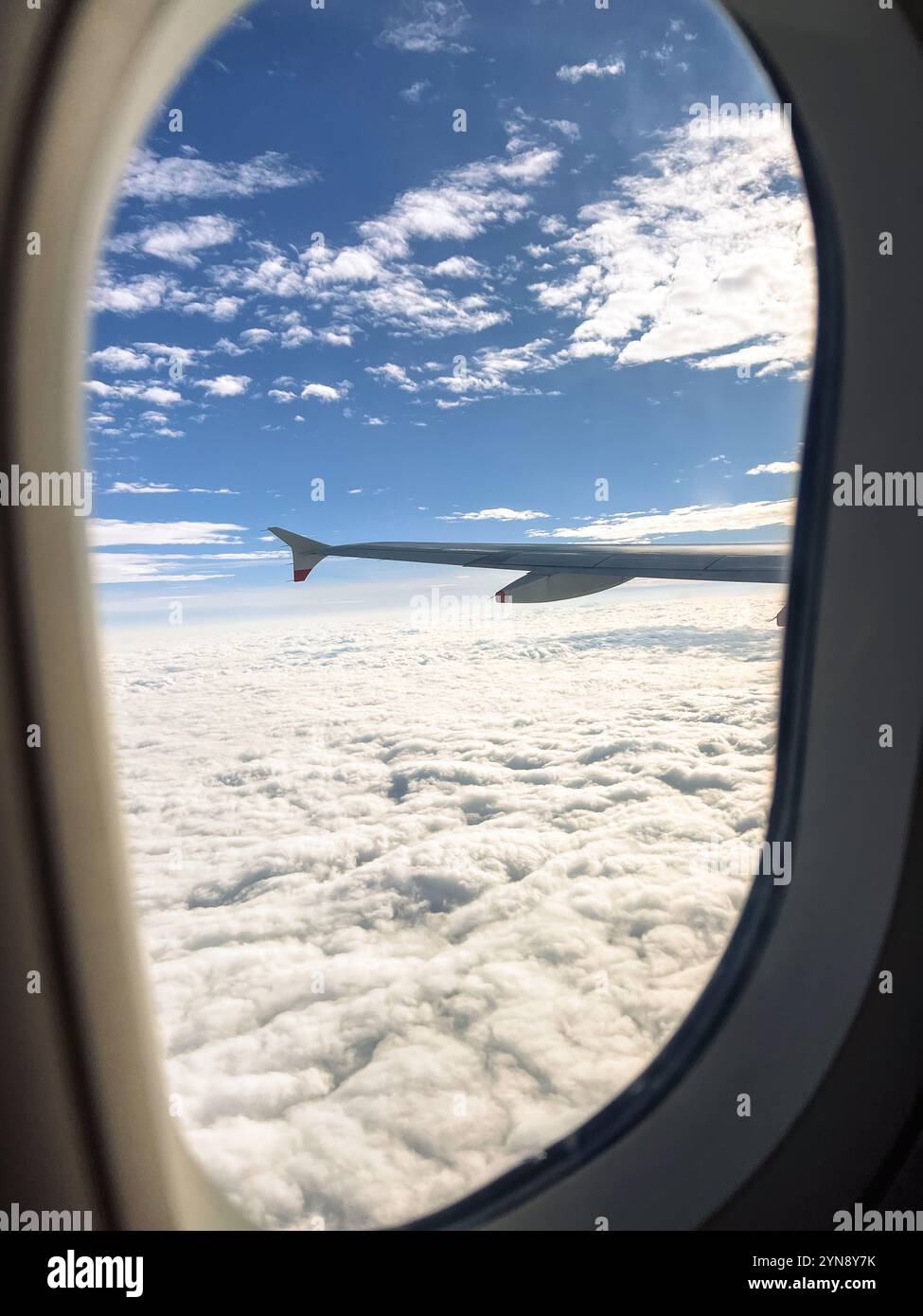 Flight window seat view hi-res stock photography and images - Alamy