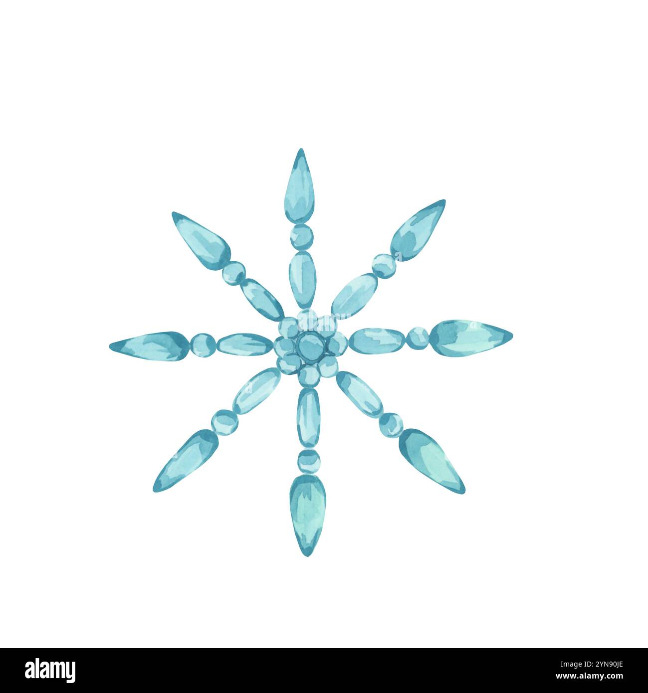 Snowflake clipart hi-res stock photography and images - Alamy