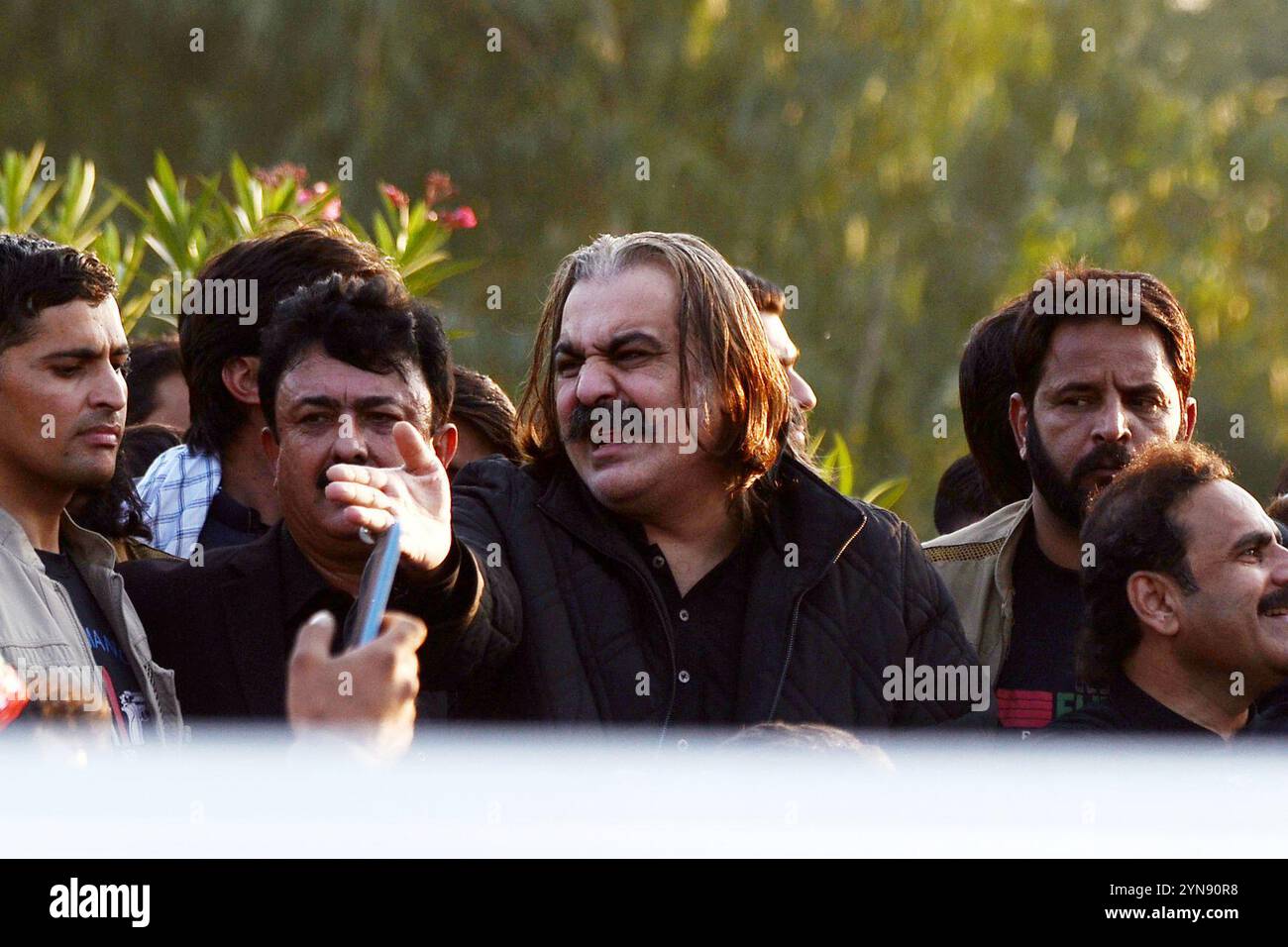 Former pm of pakistan hi-res stock photography and images - Alamy