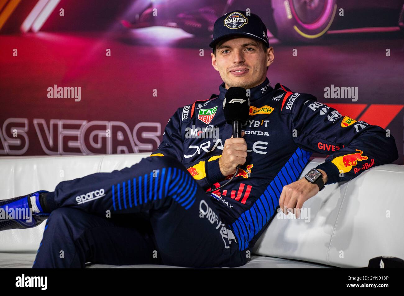 November 23 2024 Las Vegas NV, USA Red Bull Racing driver Max ...