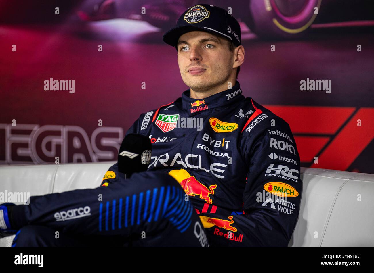 November 23 2024 Las Vegas NV, USA Red Bull Racing driver Max ...