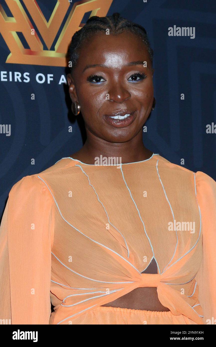 Ca. 24th Nov, 2024. Folake Olowofoyeku at arrivals for 7th Annual International Women of Power ...