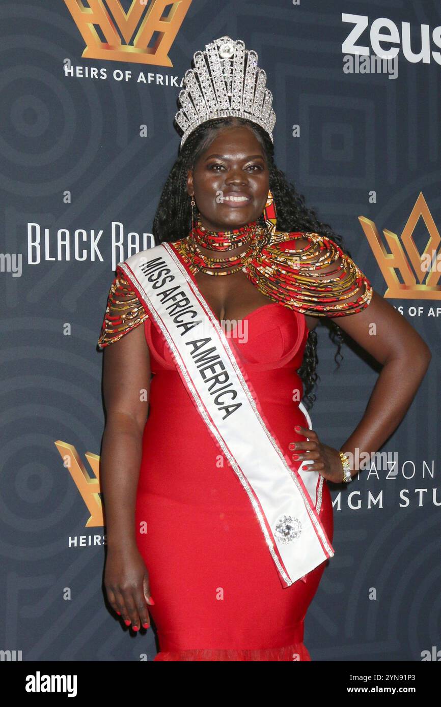 Nancy Apoko at arrivals for 7th Annual International Women of Power ...