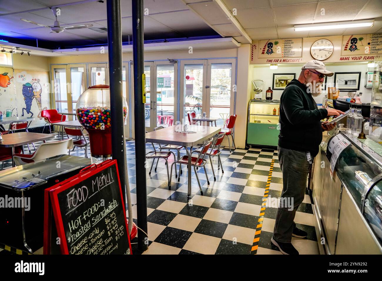 Icecream soda 1950s hi-res stock photography and images - Alamy
