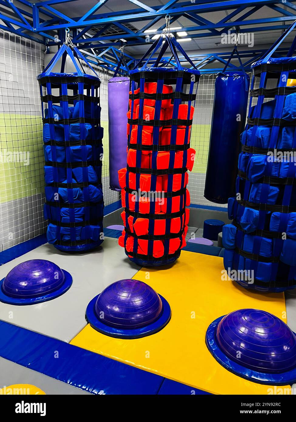 Ninja warrior kids hi-res stock photography and images - Alamy