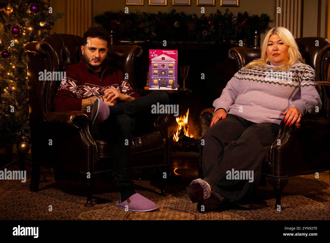 EDITORIAL USE ONLY Wilfred Webster and Hannah Byczkowski of Season One ...