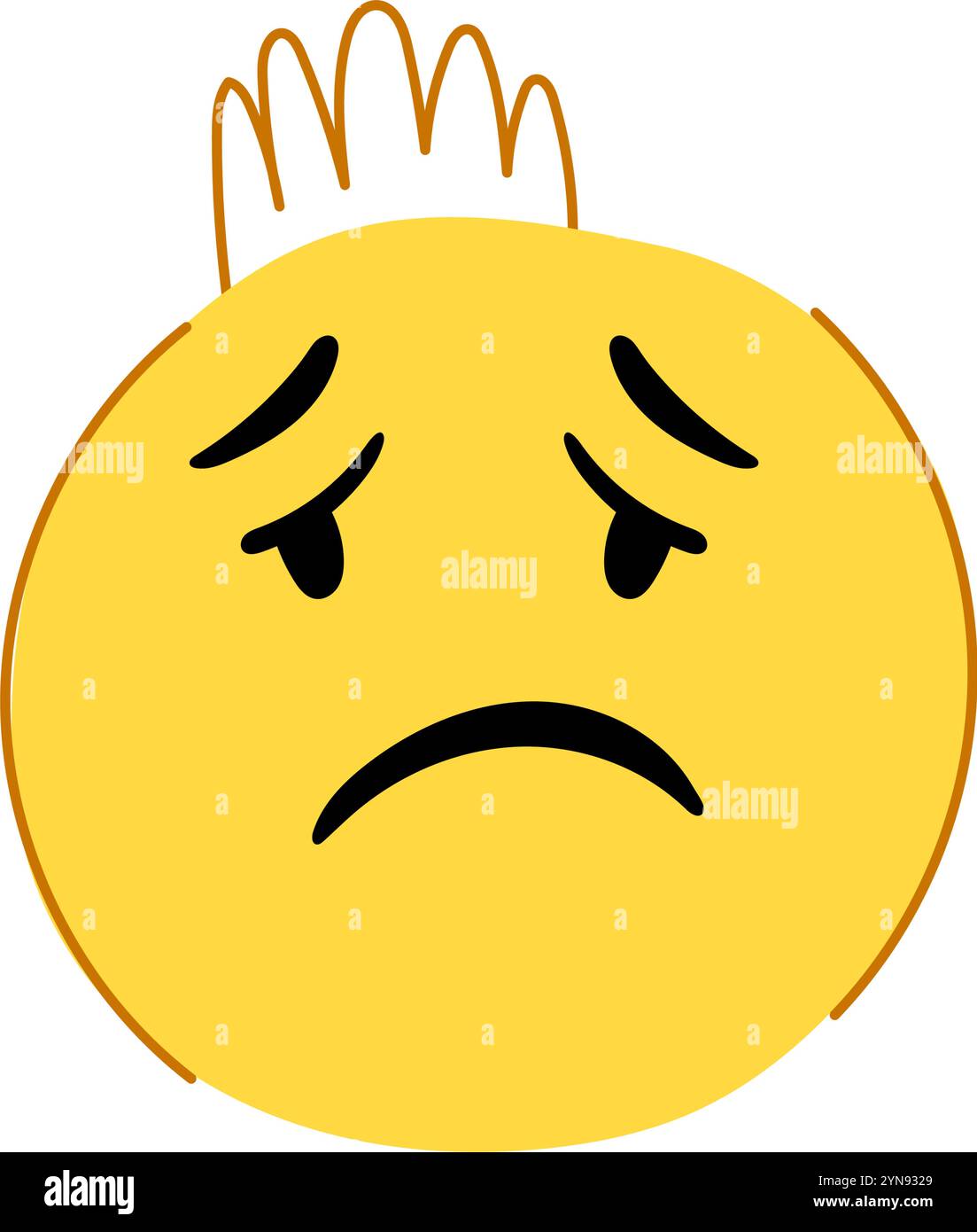 entertainment comic face cartoon vector illustration Stock Vector Image ...