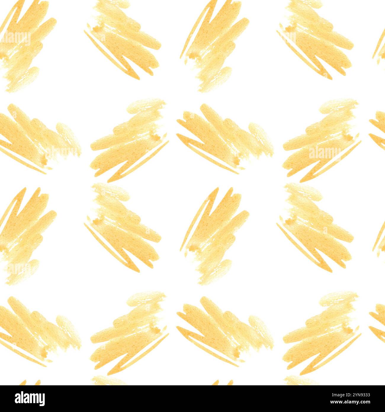 Harvest gold watercolor seamless texture with splashes and gradients ...