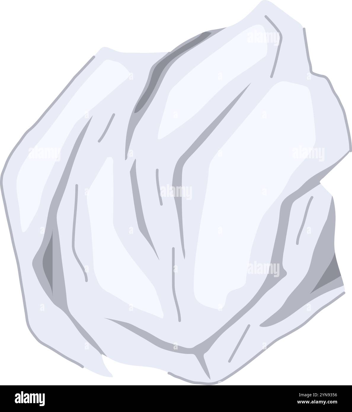 recycle crumpled paper balls cartoon vector illustration Stock Vector ...