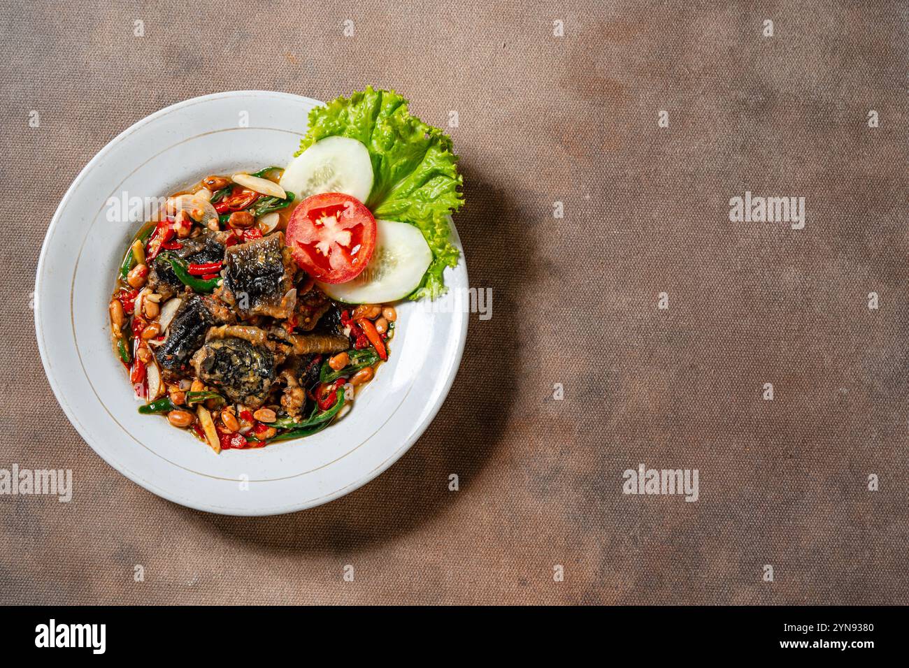 Fried eel with Tauco or fermented bean paste is a Indonesian ...