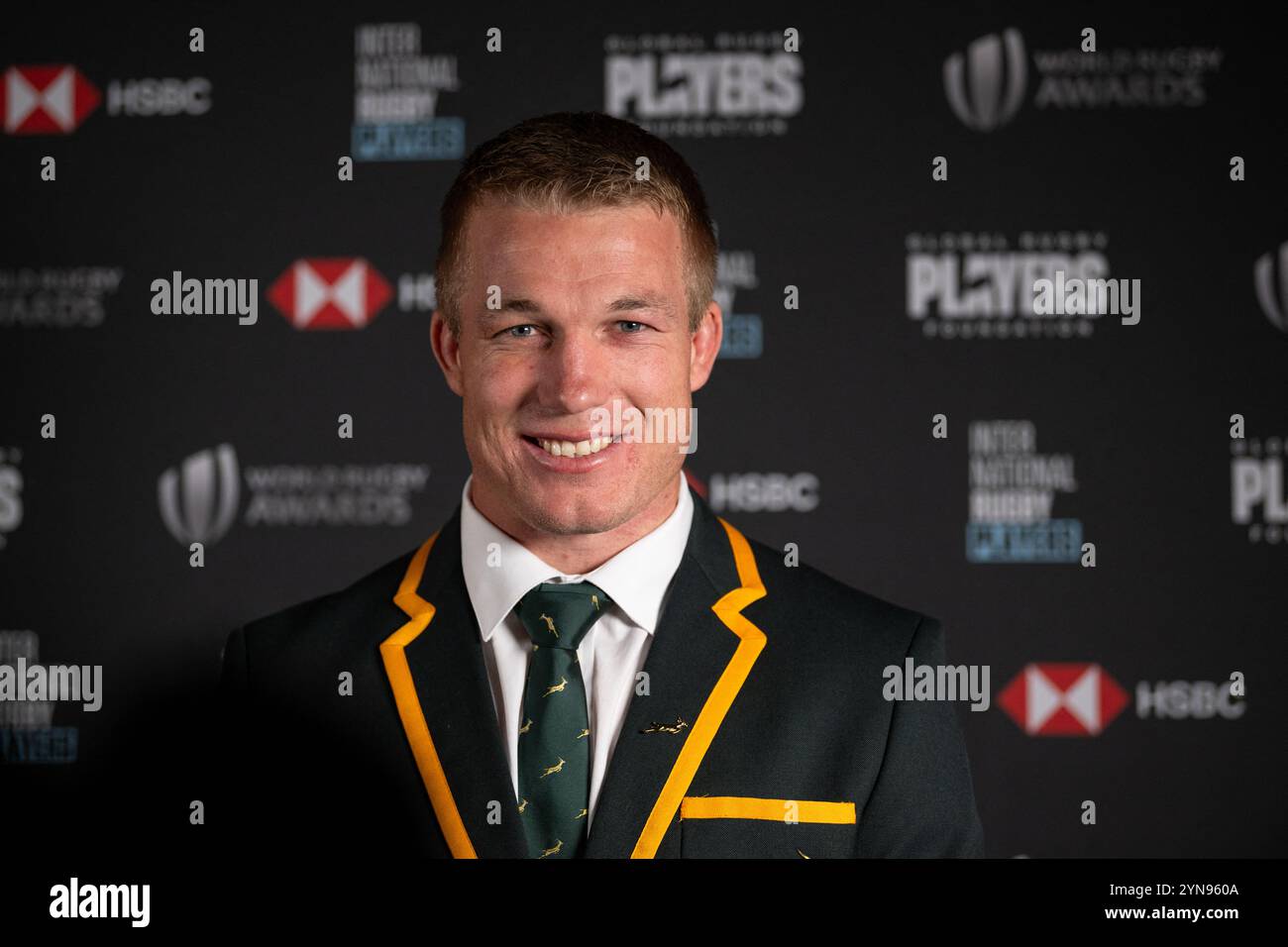 Monaco, Monaco. 24th Nov, 2024. South African rugby player Peter-Steph ...