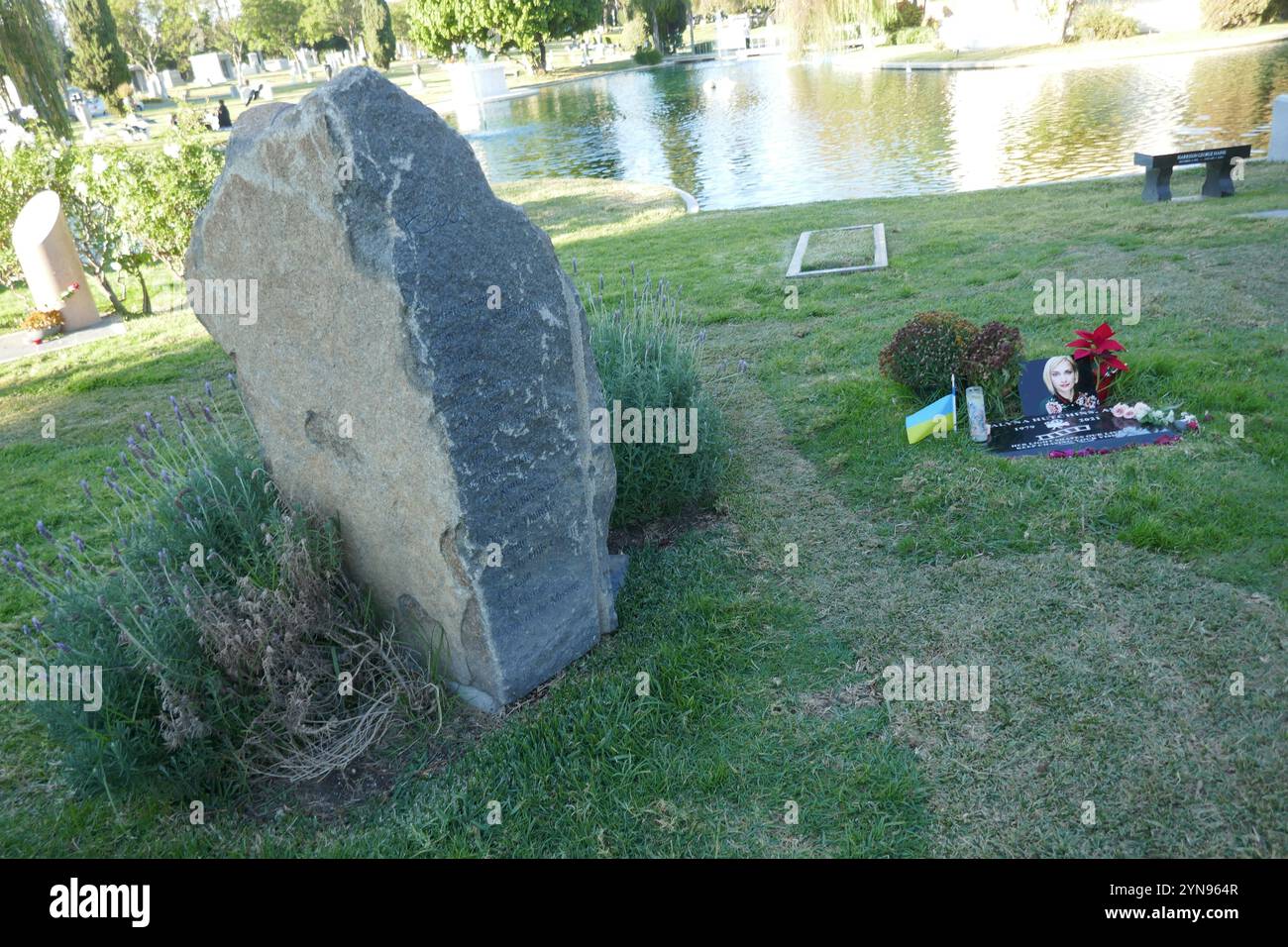 Los Angeles, California, USA 24th November 2024 Director Tony Scott Grave and Cinematographer ...