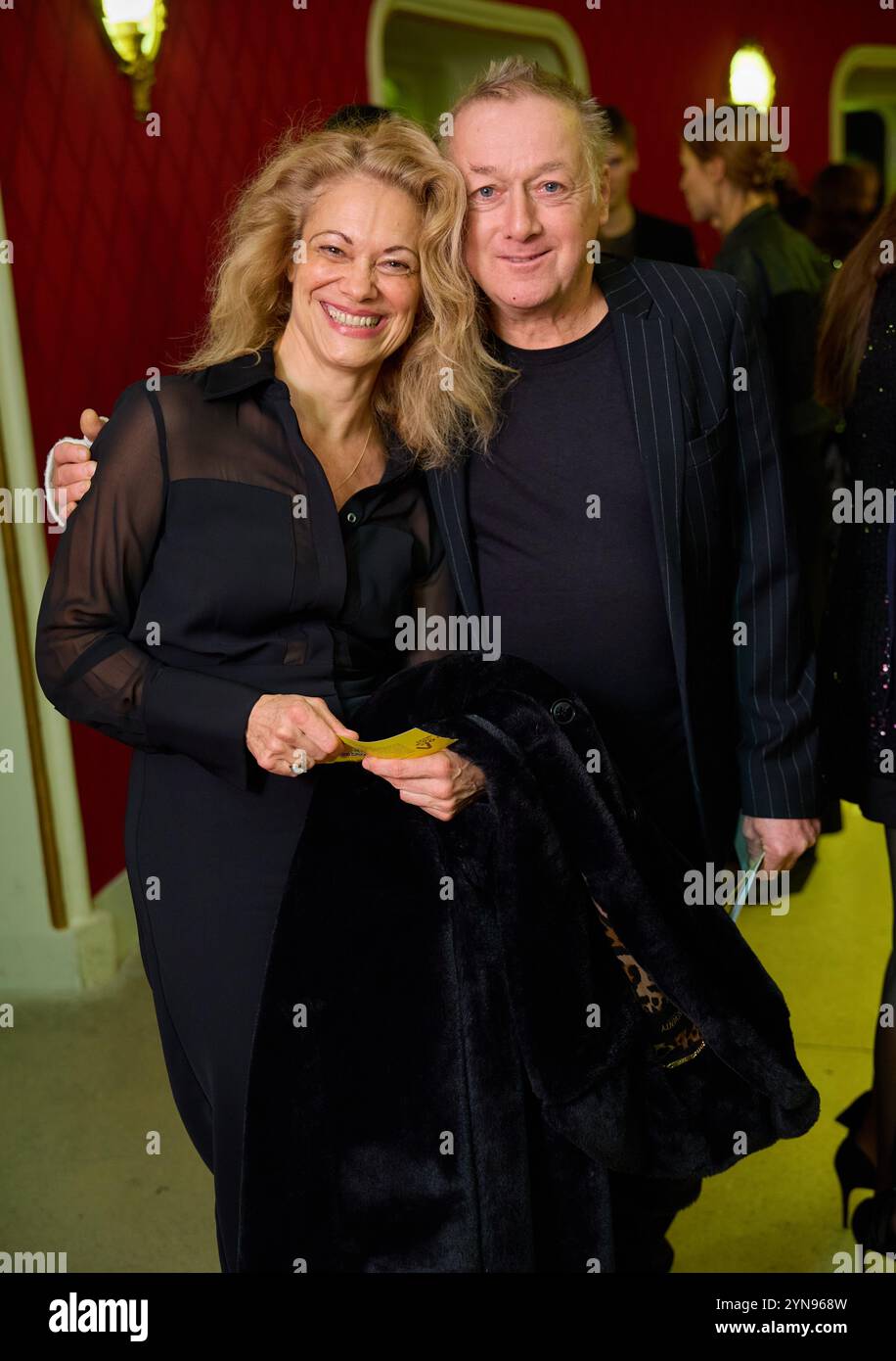 Vienna, Austria. 24th Nov, 2024. Nestroy Theatre Prize Award Ceremony ...