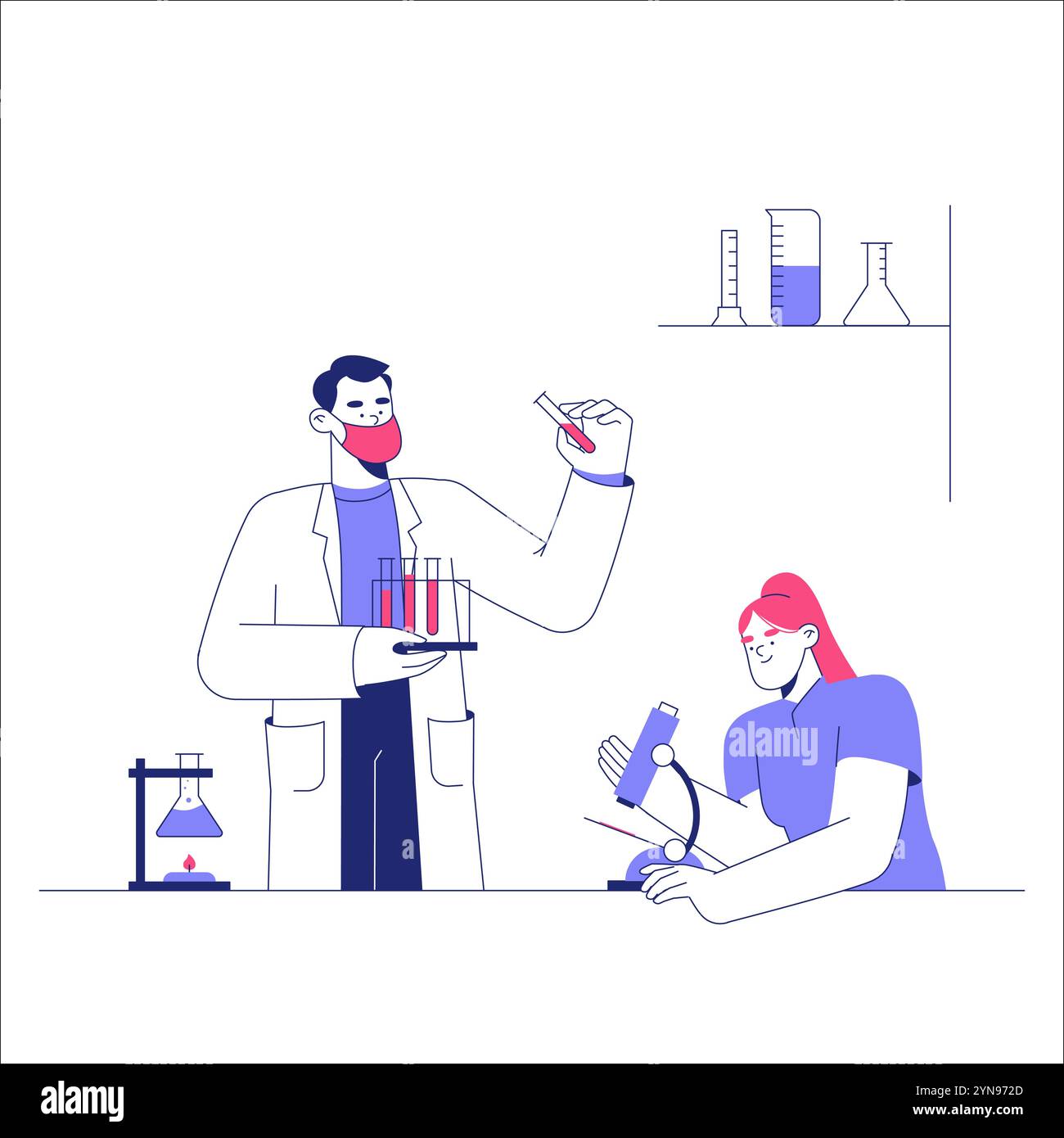 Collaborative science hi-res stock photography and images - Alamy